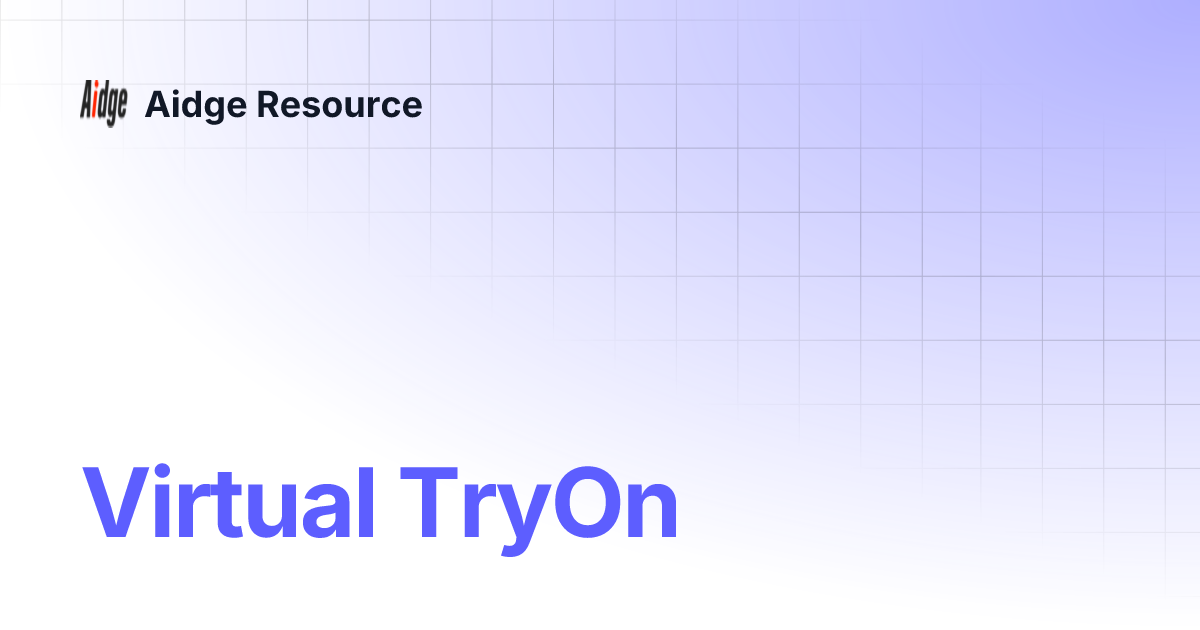 Virtual TryOn | Aidge Resource